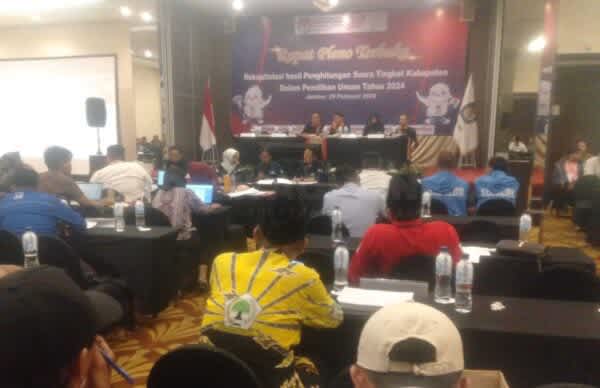 Catat, Inilah Jadwal Rekapitulasi Suara Hasil Pemilu 2024 KPU Jember