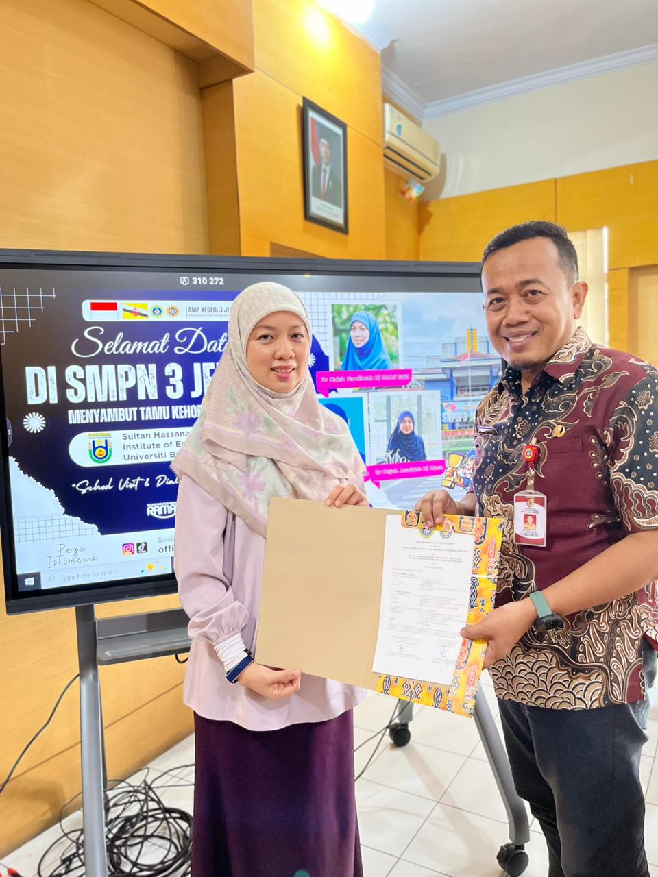 SMP Negeri 3 Jember Terima School Visit dari Sultan Hassanal Bolkiah ...